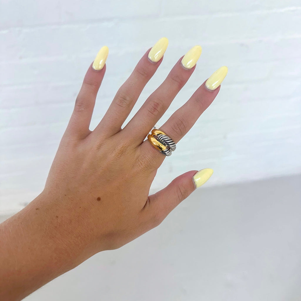 Athena Cable Ring – Indie Collection