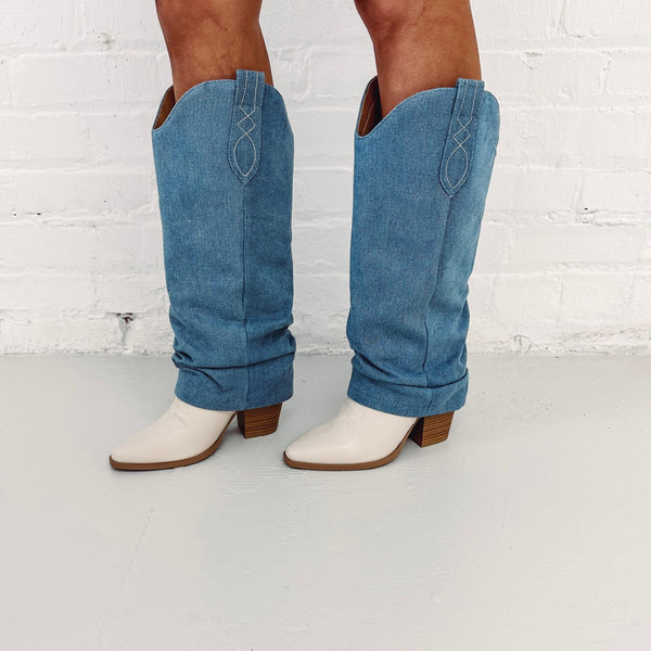 Austin Boots - Denim – Indie Collection