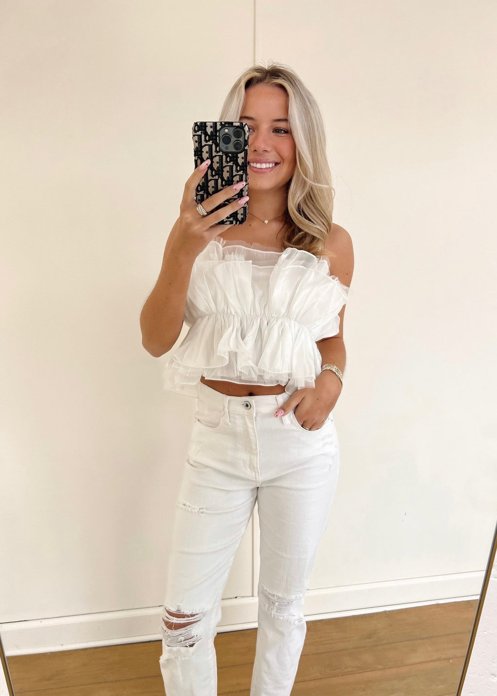 Isabel Top - White – Indie Collection
