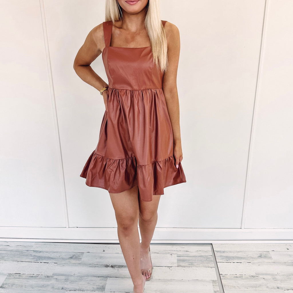 Jessy Leather Dress – Indie Collection