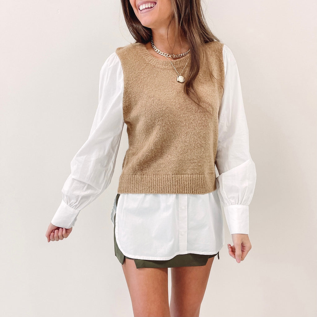 Amy Sweater Button Up – Indie Collection