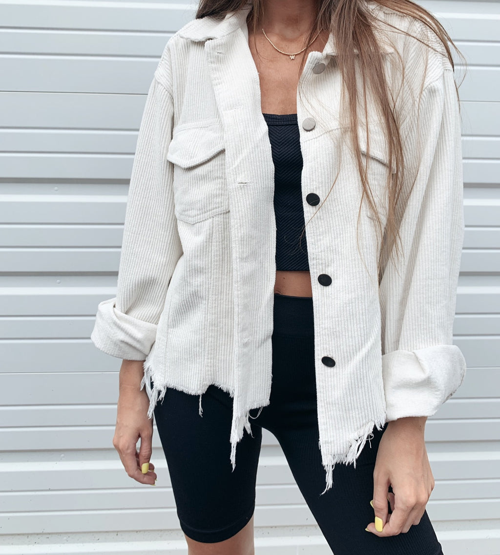 Cream Cord Jacket – Indie Collection